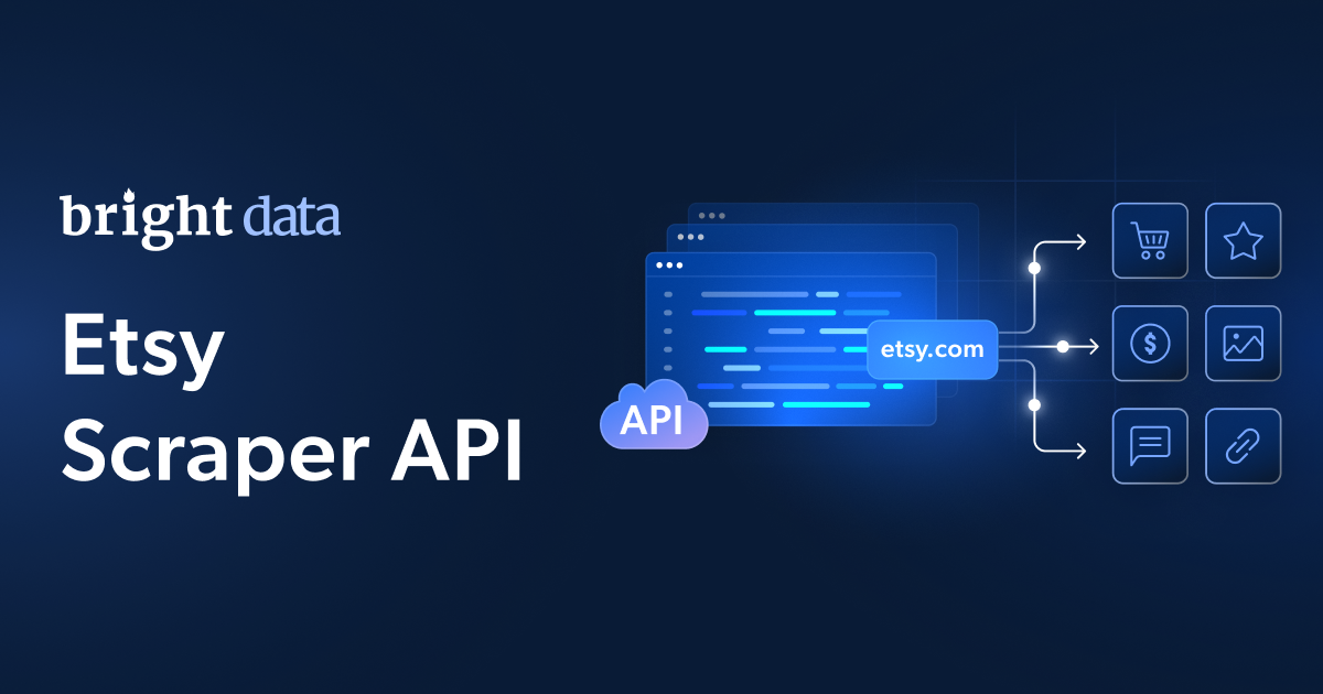 Etsy Scraper API - Free Trial