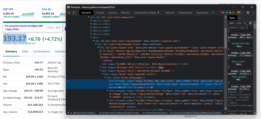 How to Scrape Yahoo Finance - 2025 Guide