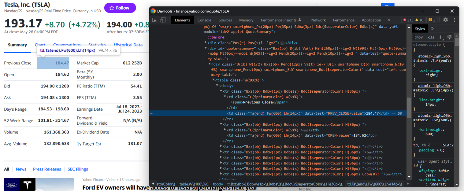 How to Scrape Yahoo Finance - 2025 Guide