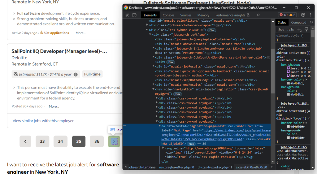 How to Scrape Job Postings