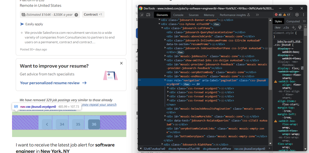 How to Scrape Job Postings