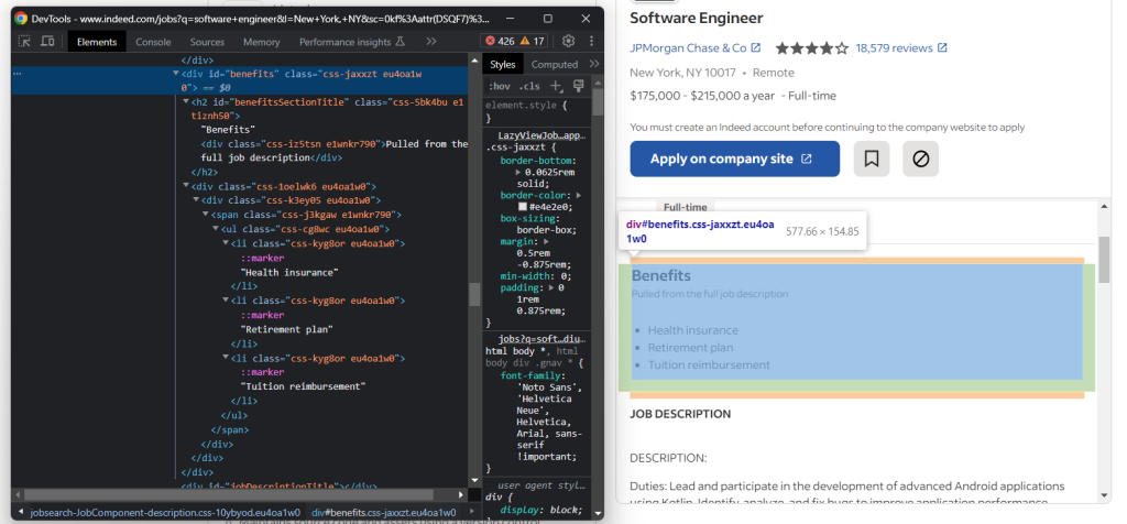 How to Scrape Job Postings
