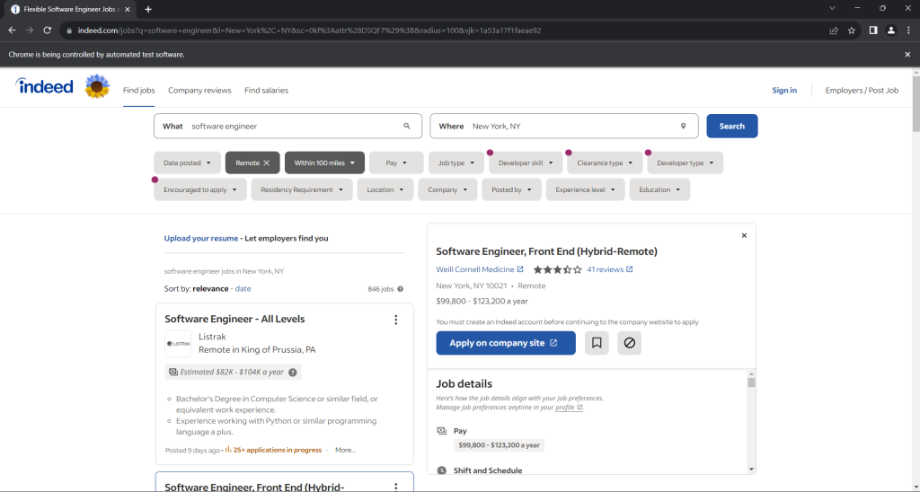 How to Scrape Job Postings