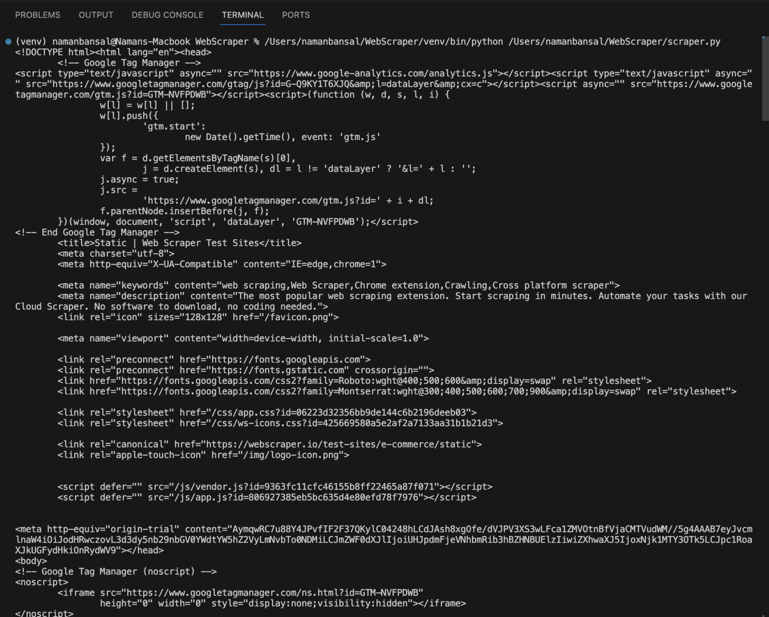 The Complete HTML Web Scraping Tutorial 2025