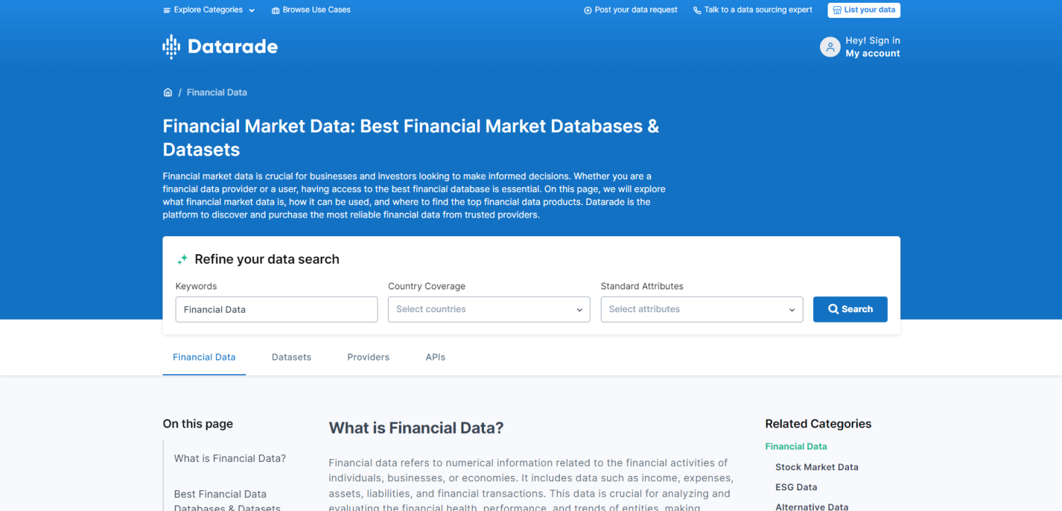 Top 5 Financial Data Providers of 2026