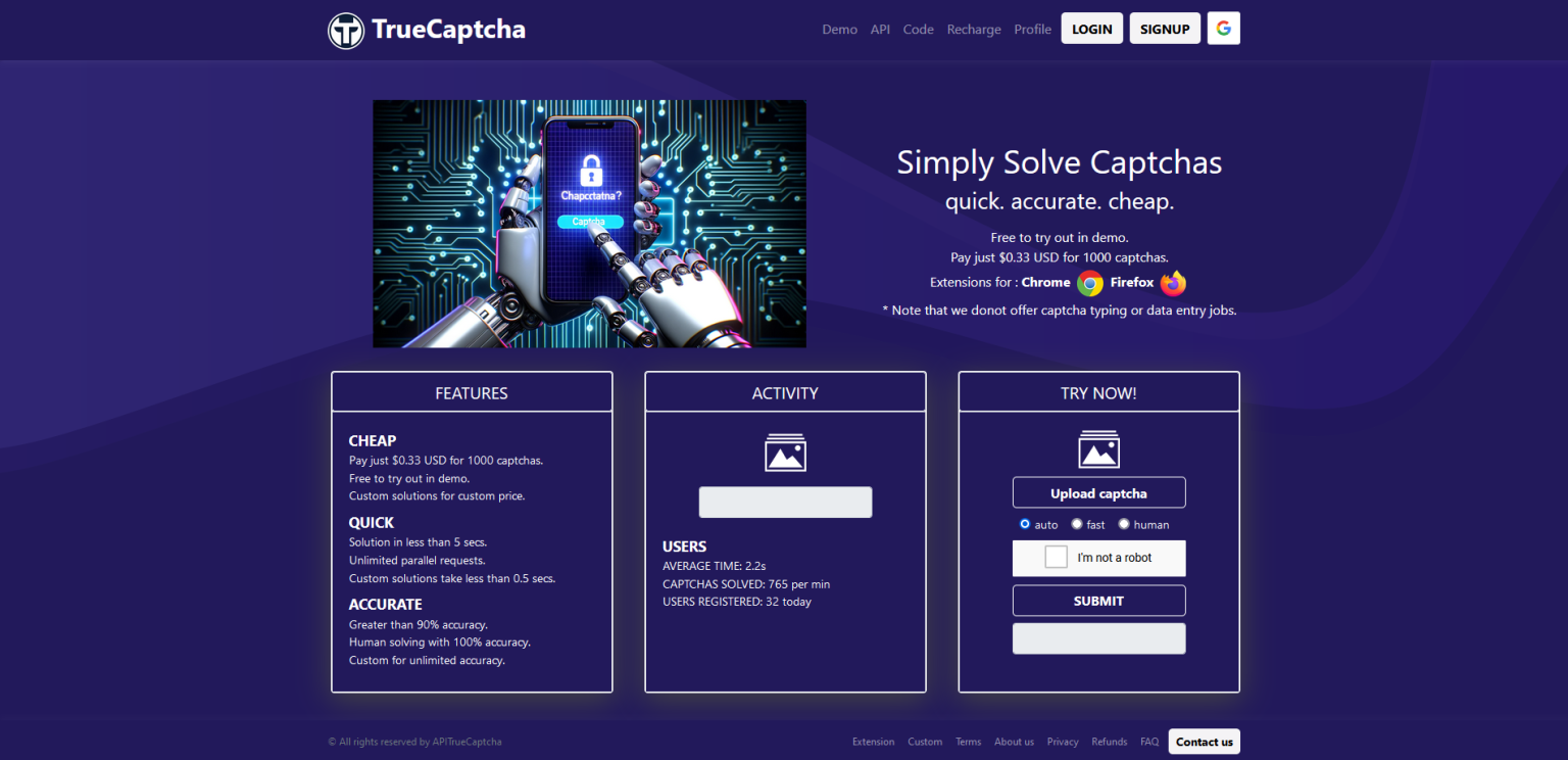 Top 10 CAPTCHA Solvers of 2025