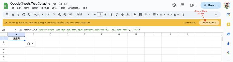 Web Scraping With Google Sheets in 2026: Step-By-Step Guide