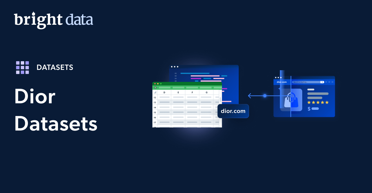 Dior Datasets - Buy Dior Data - $250/100K Records