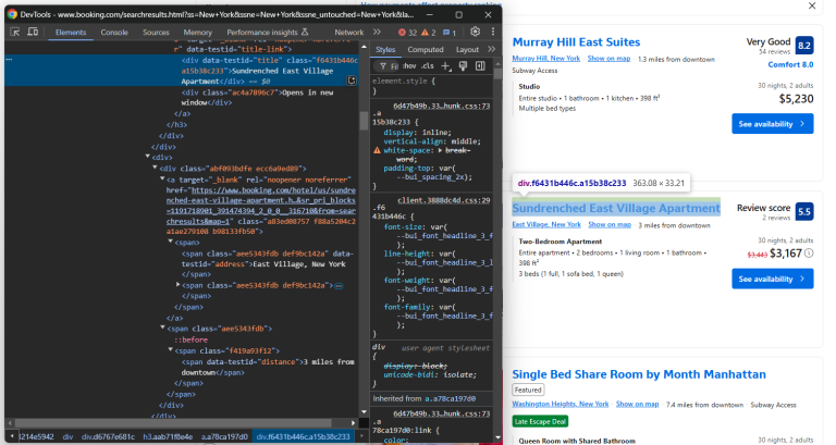 How to Scrape Booking.com with Python: Step-by-Step Guide