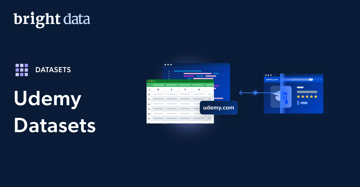 Udemy Datasets - Access Udemy Data