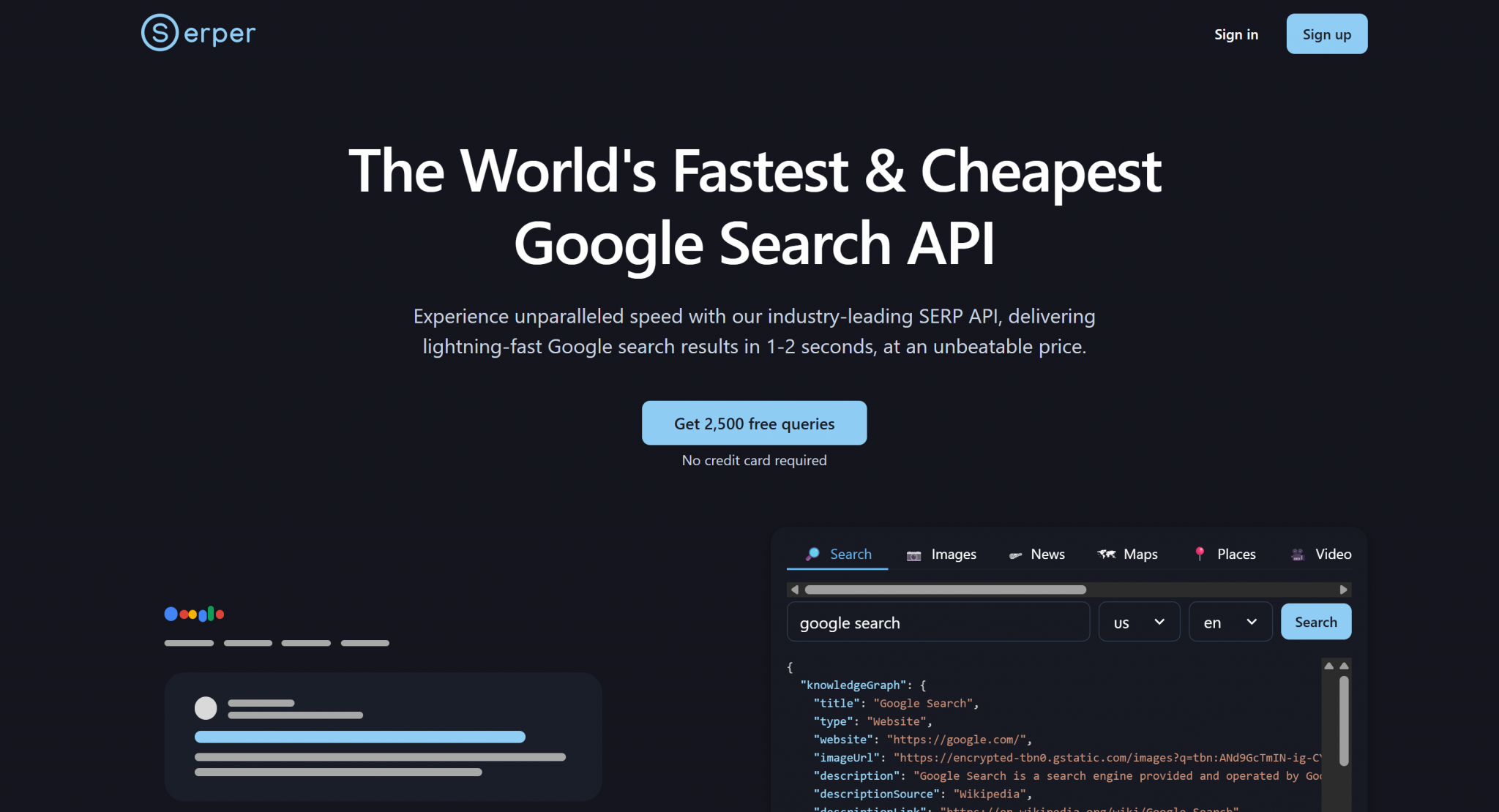The Best 10 SERP and Web Search APIs of 2025