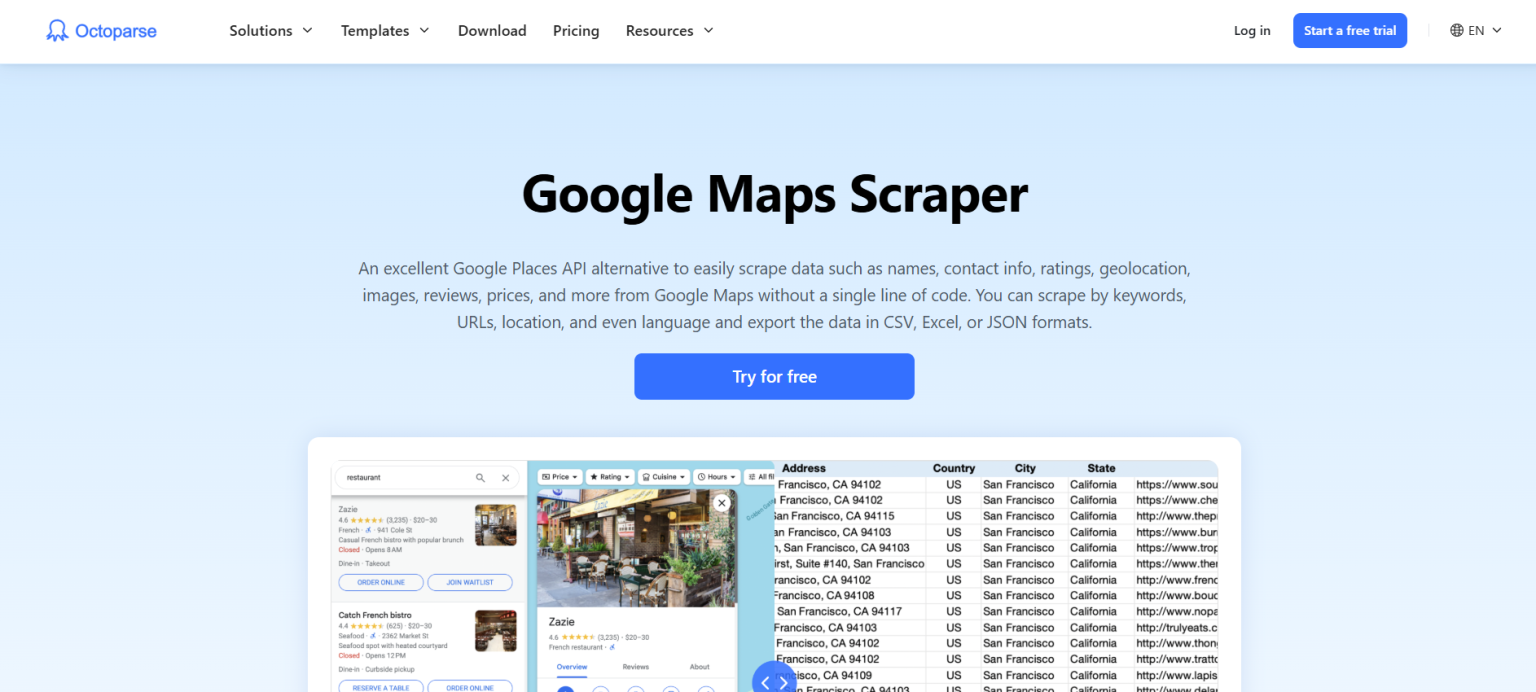 The Best 10 Google Maps Scraping Tools of 2025