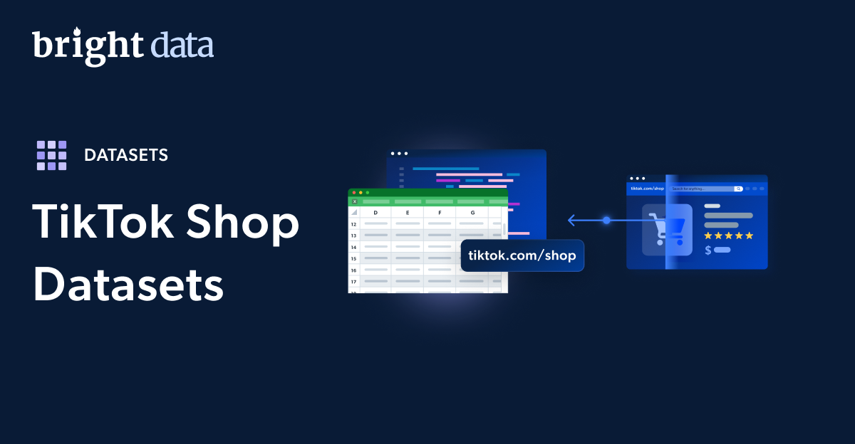 TikTok Shop Datasets - Buy TikTok Shop Data - $250/100K Records