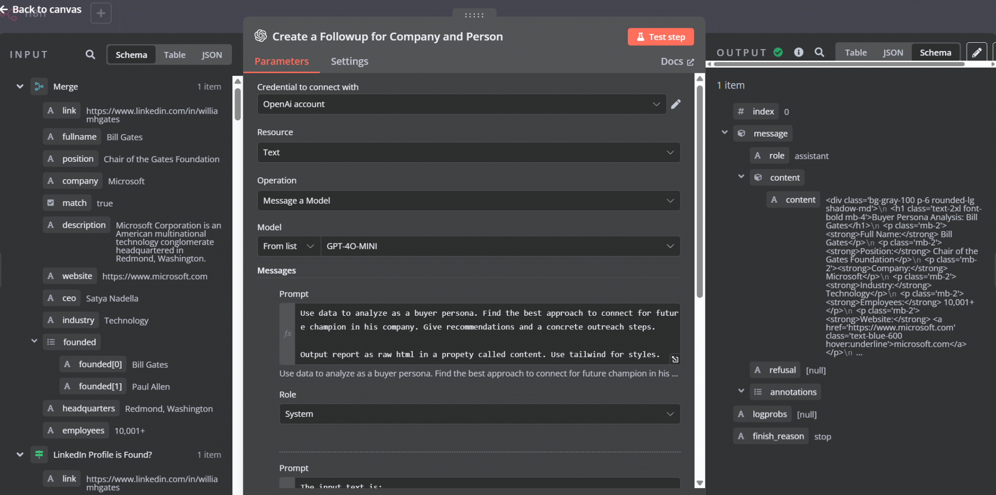 Automate LinkedIn Scraping with n8n, Bright Data & OpenAI