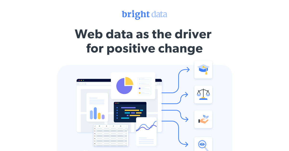 Web Data for Positive Change