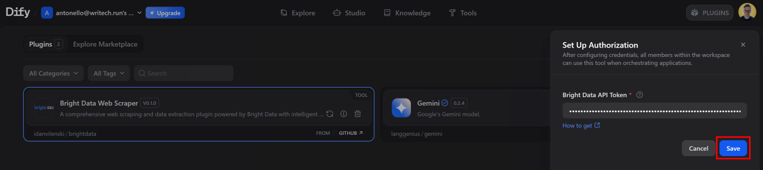 Build AI Agents Using Dify & Bright Data Easily