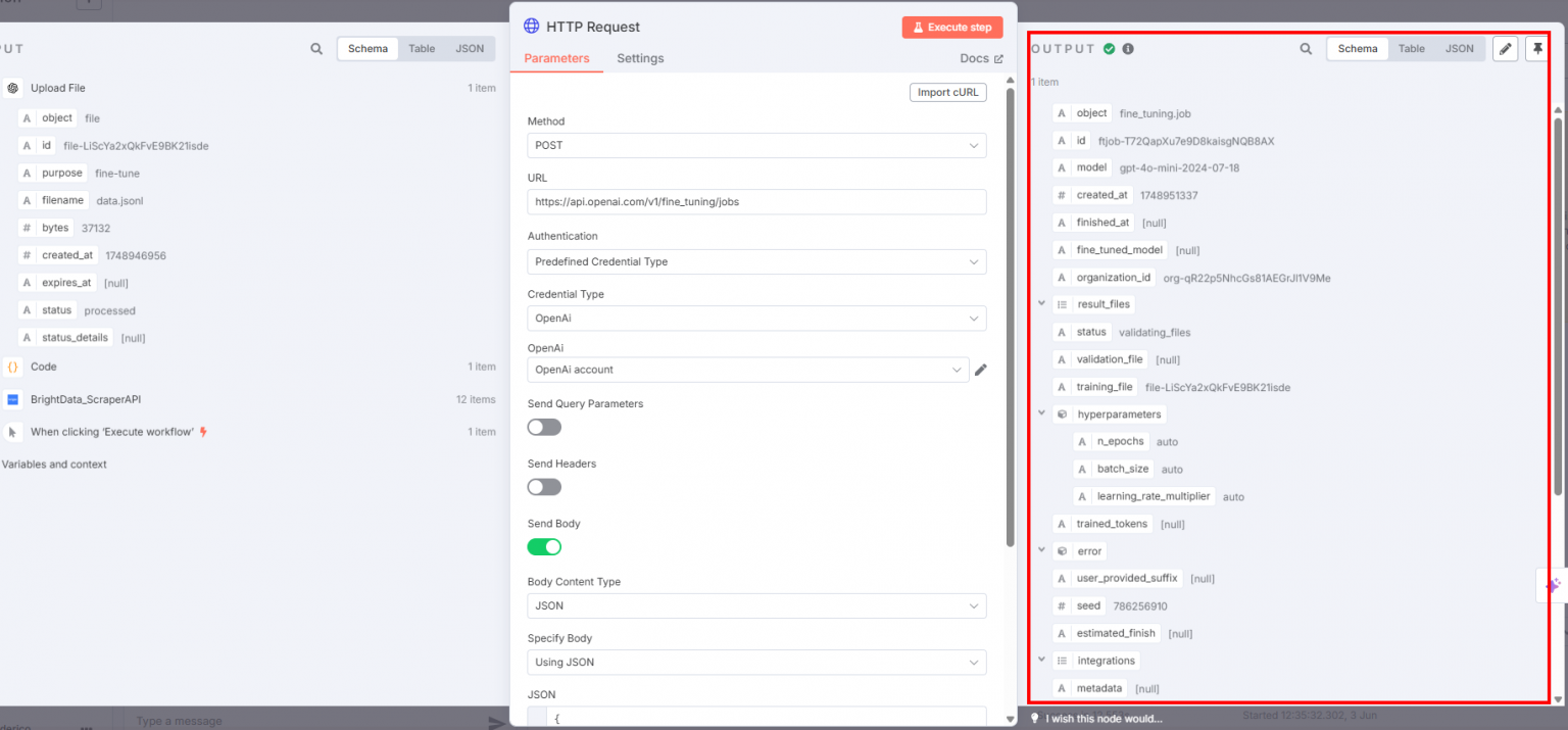 Fine-Tune GPT-4o with Web Scraper API Using n8n
