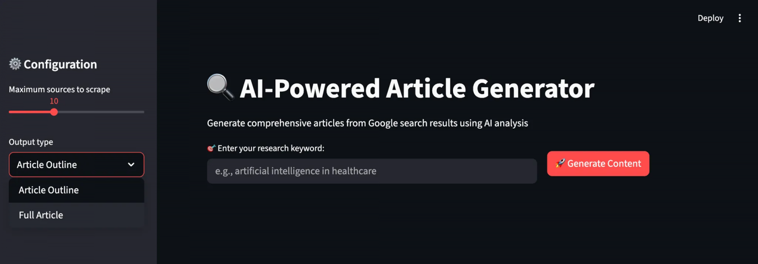 How to Build an AI SEO Article Generator with Bright Data