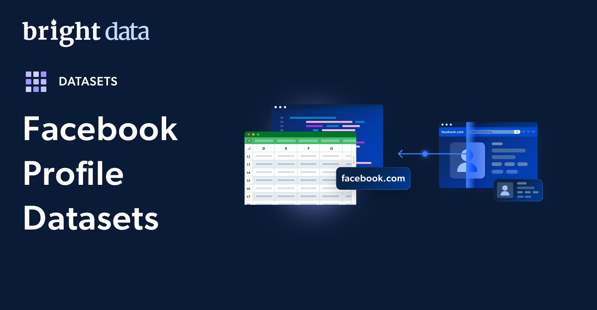 Facebook Profiles Datasets - $250/100K Records