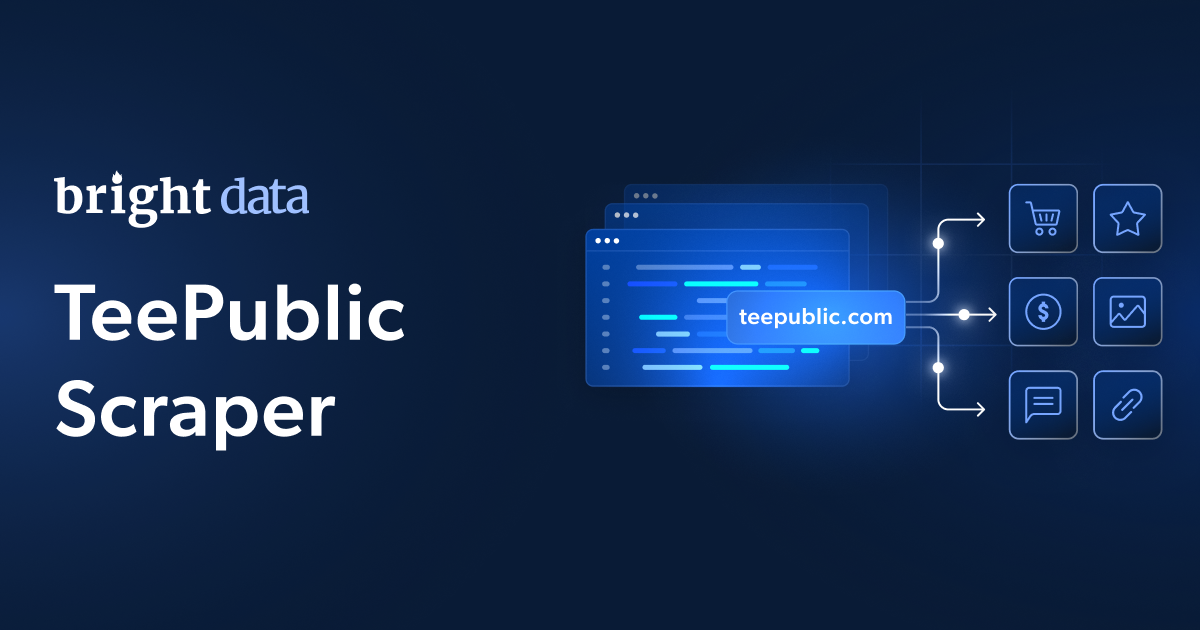 TeePublic Scraper - Free Trial