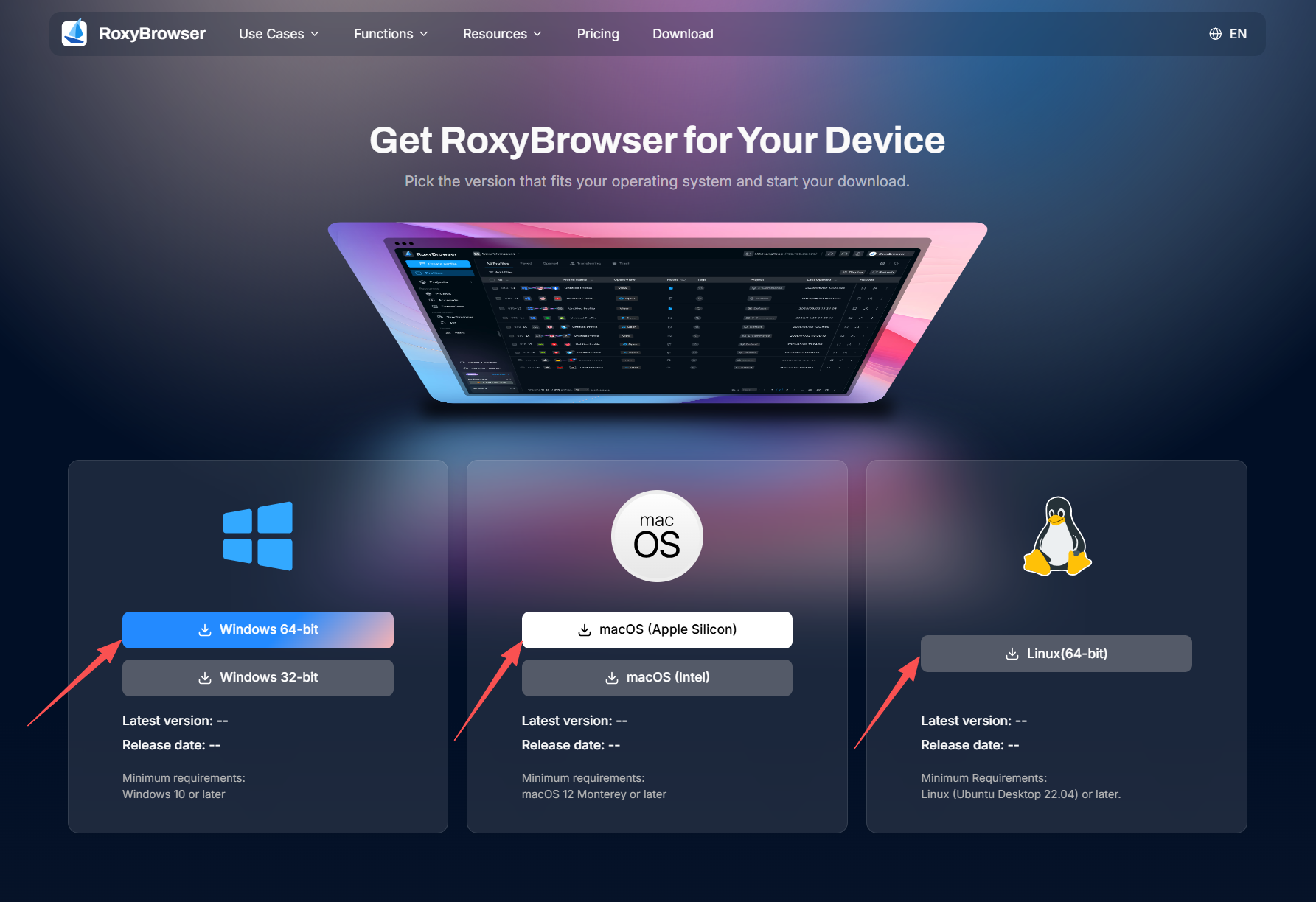 RoxyBrowser Proxy Integration - Free Trial on All Proxy Types
