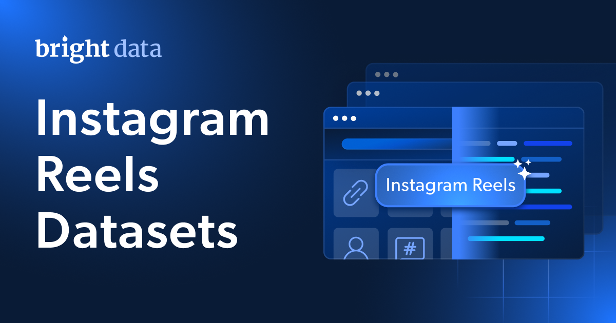 Instagram Reels Dataset - $250/100K Records