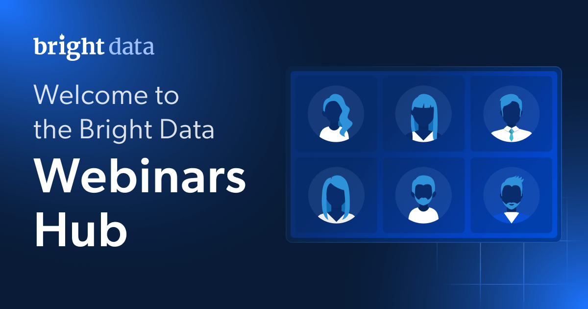 Web Data Webinar Hub