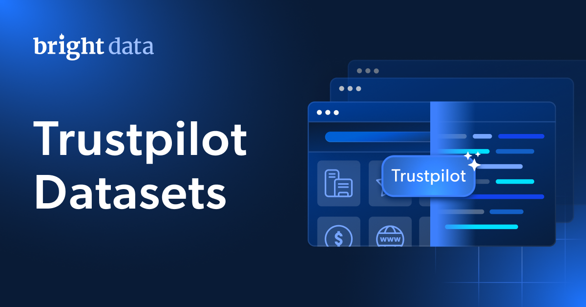 Trustpilot Datasets - 290.9M+ Records Available
