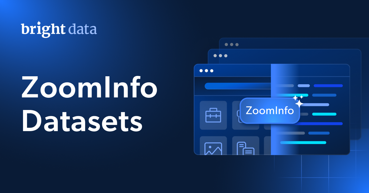 Zoominfo Datasets - 79.1M+ Records Available