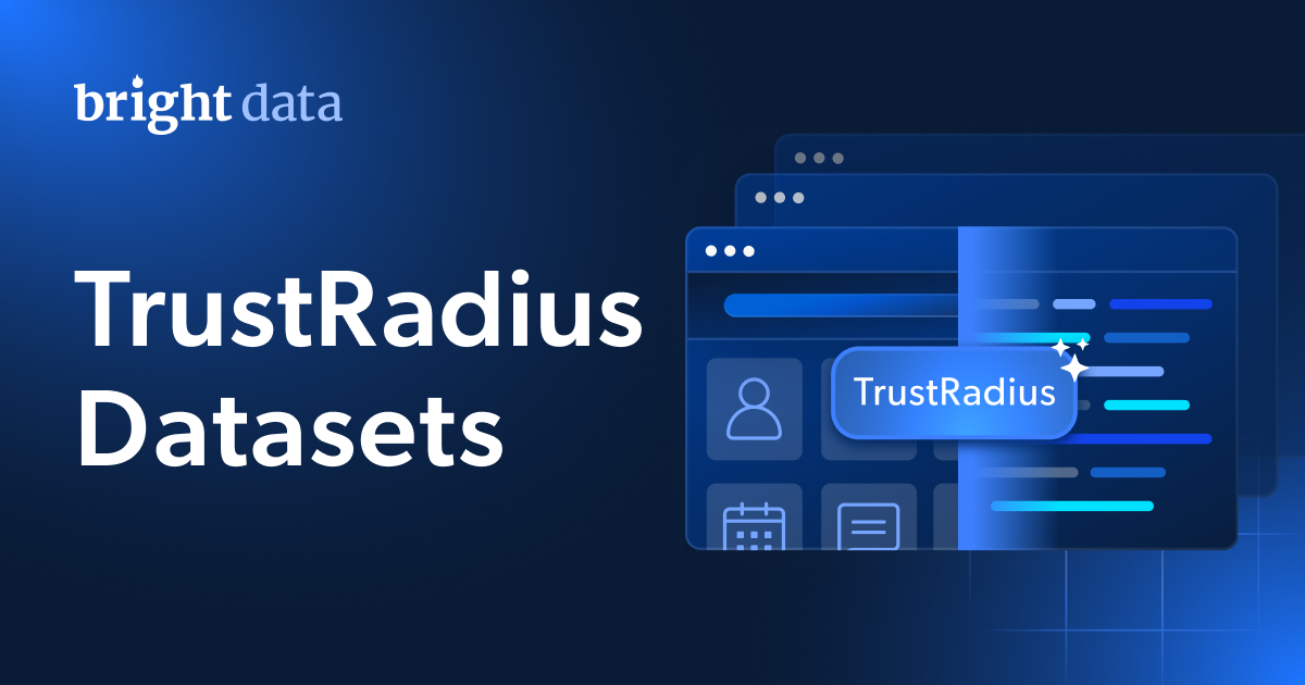 TrustRadius Datasets - Buy TrustRadius Data - $250/100K Records